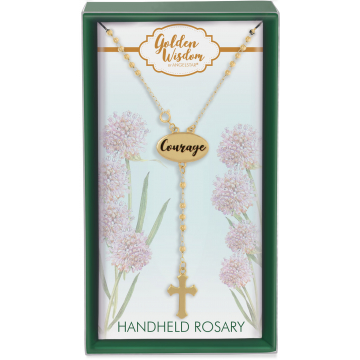 Handheld Rosary - Courage