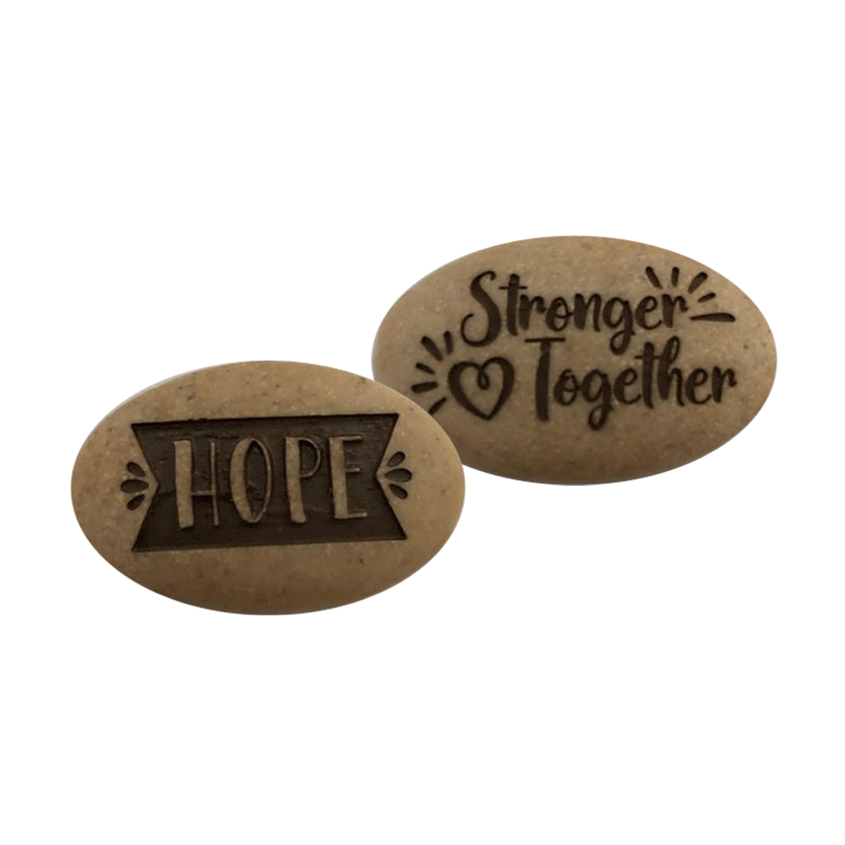 Hope - Stronger Together Stones :: Stronger Together :: Pocket Stones ...